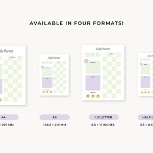 Pastel Daily Planner Printable Cute Personal to Do List - Etsy