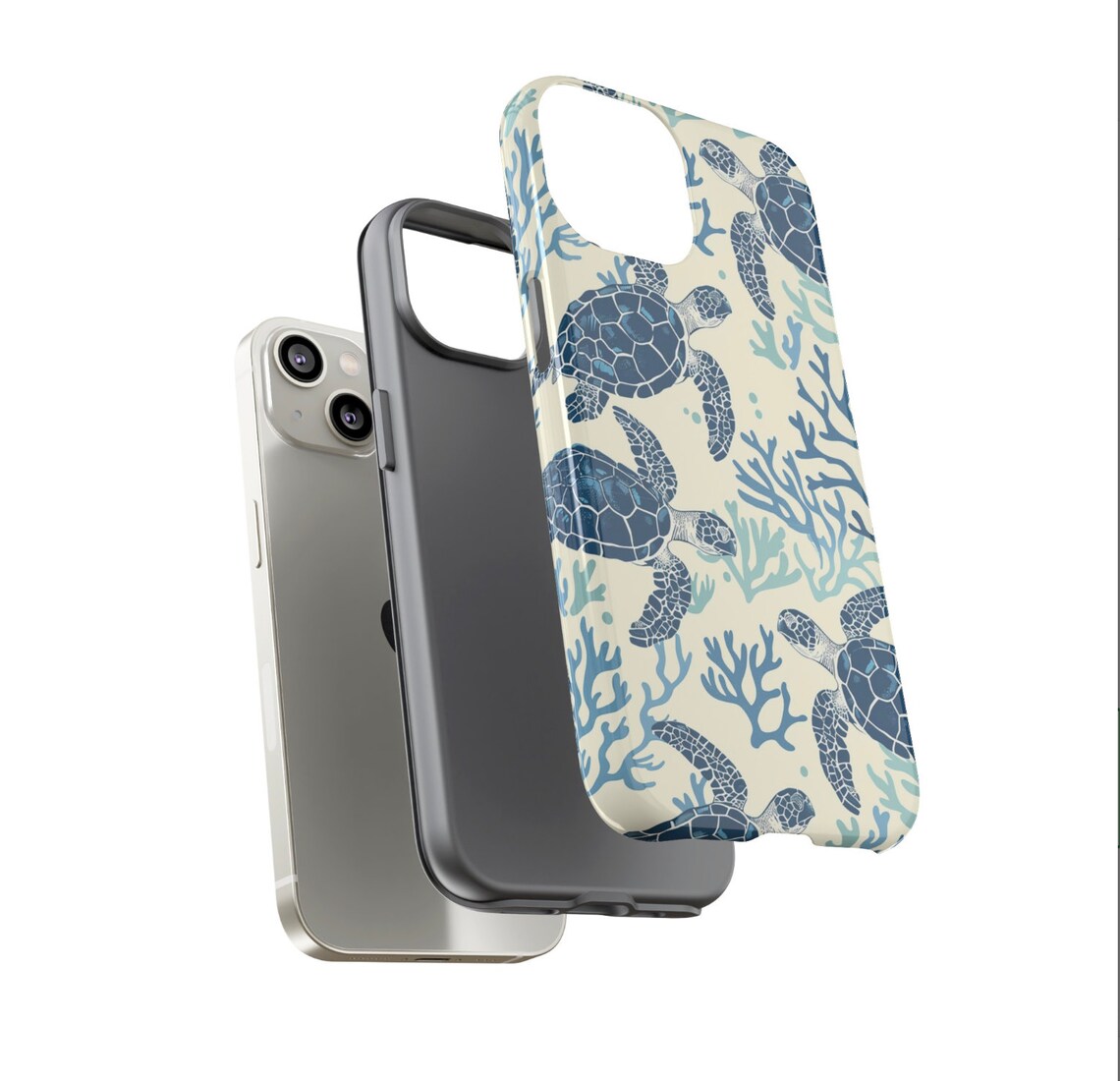 Summer Phone Case, Sea Turtle iPhone Case, Ocean Phone Case, iPhone 15 ...