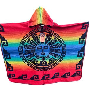 Ponchos, Native Ponchos, Ecuador, Aztec, Geometry, Alpaca, Wool Blend ...