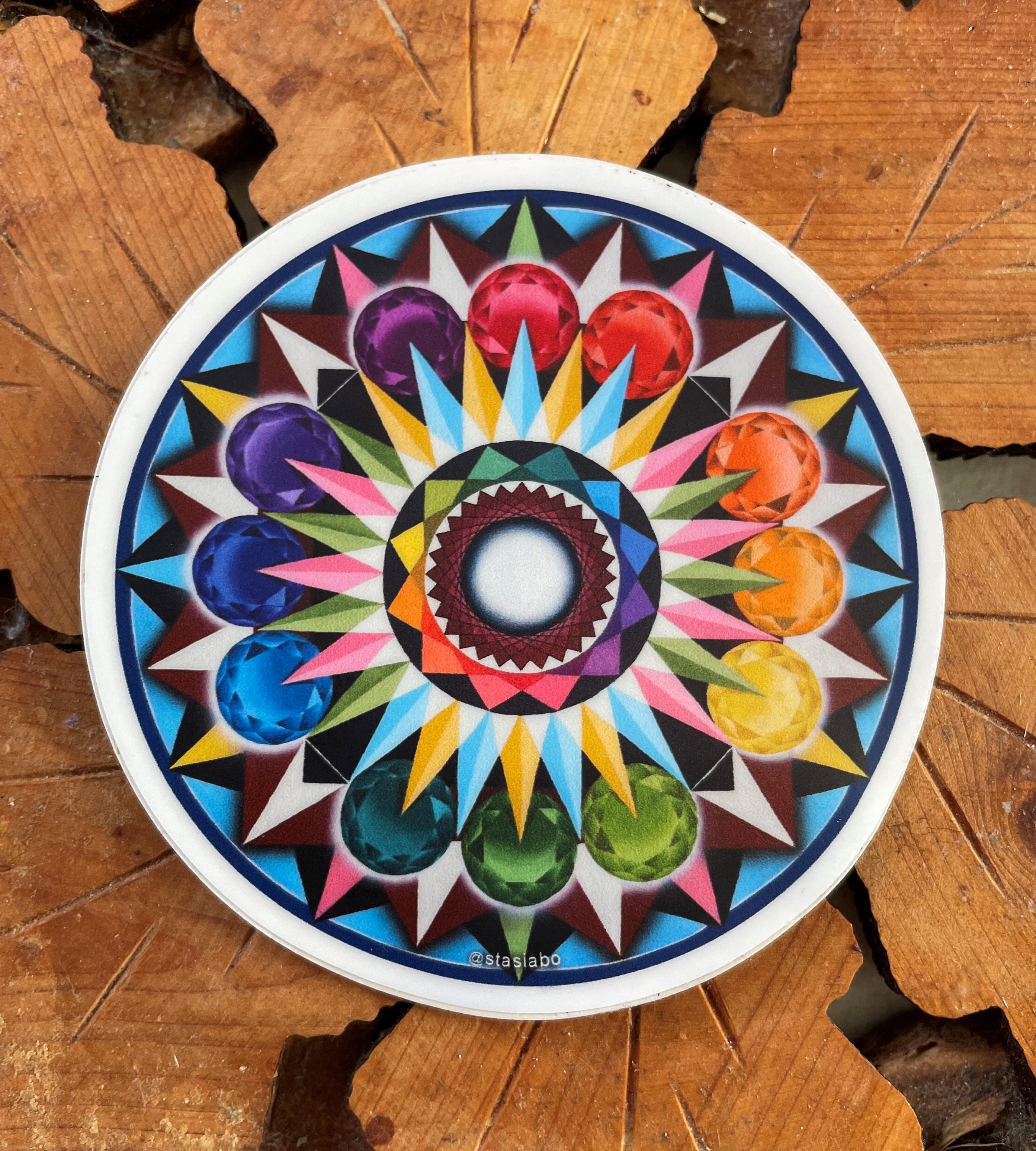 Infinity Portal Art Sticker - Etsy