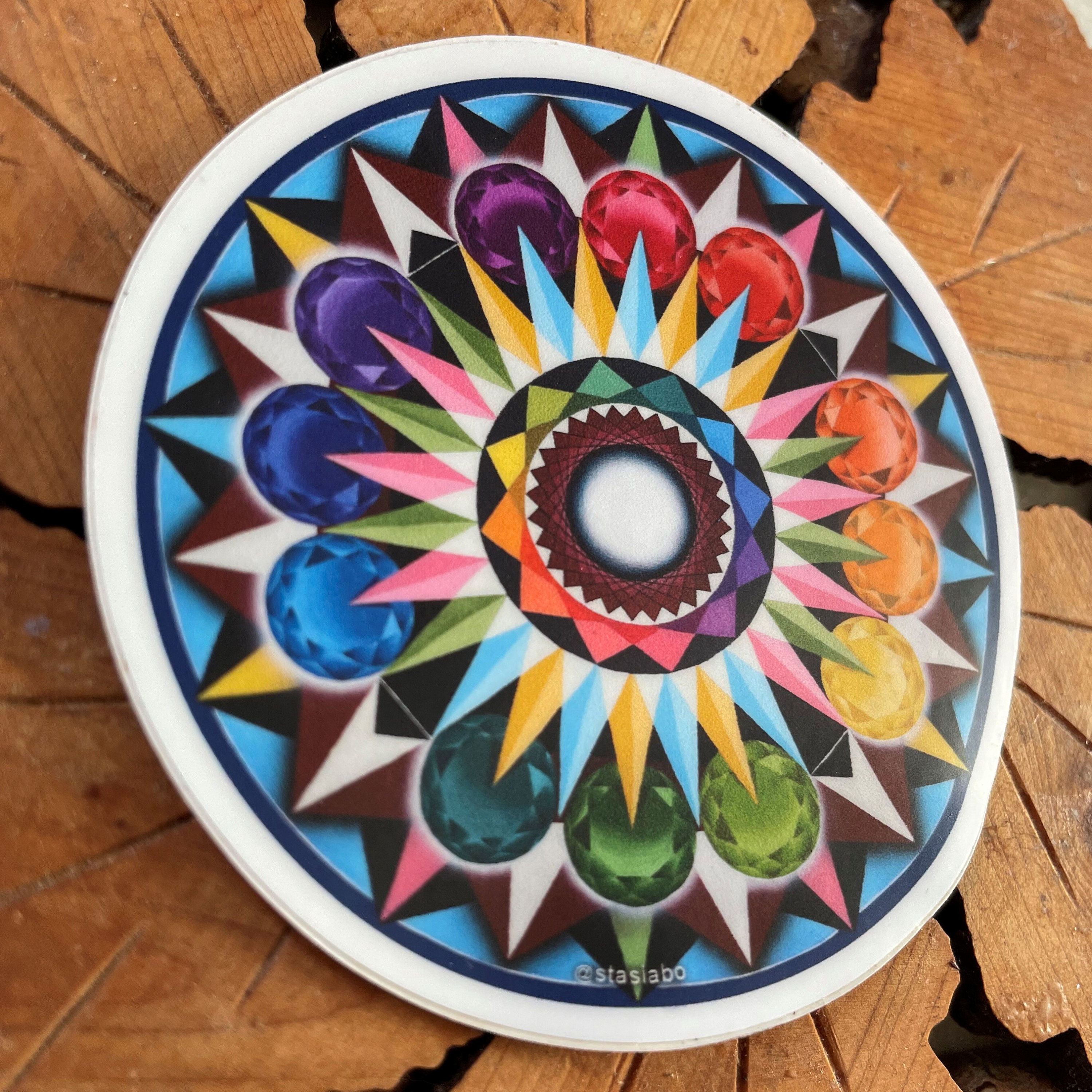 Infinity Portal Art Sticker - Etsy