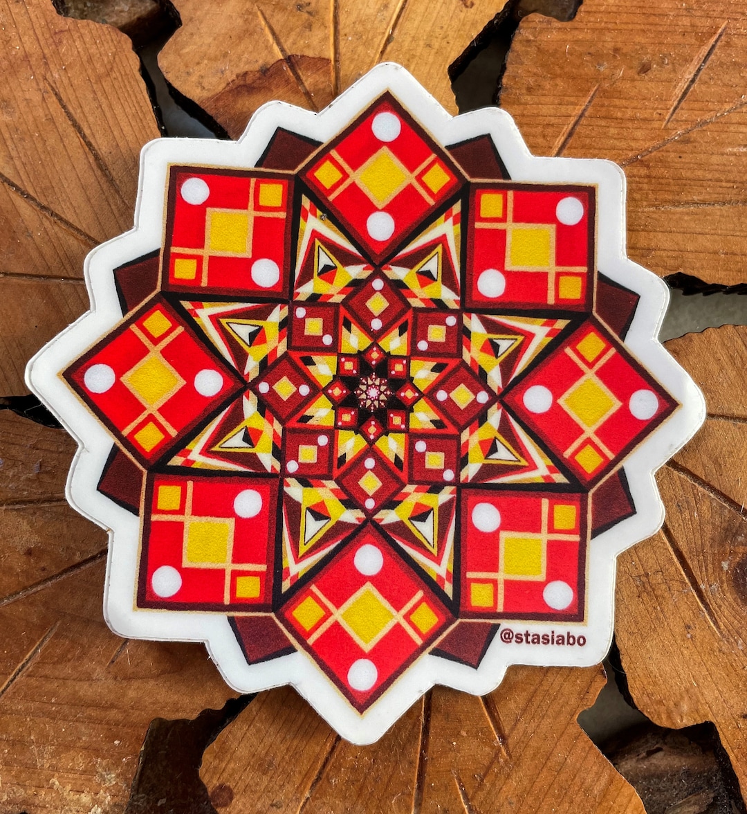Tesseract Art Sticker - Etsy