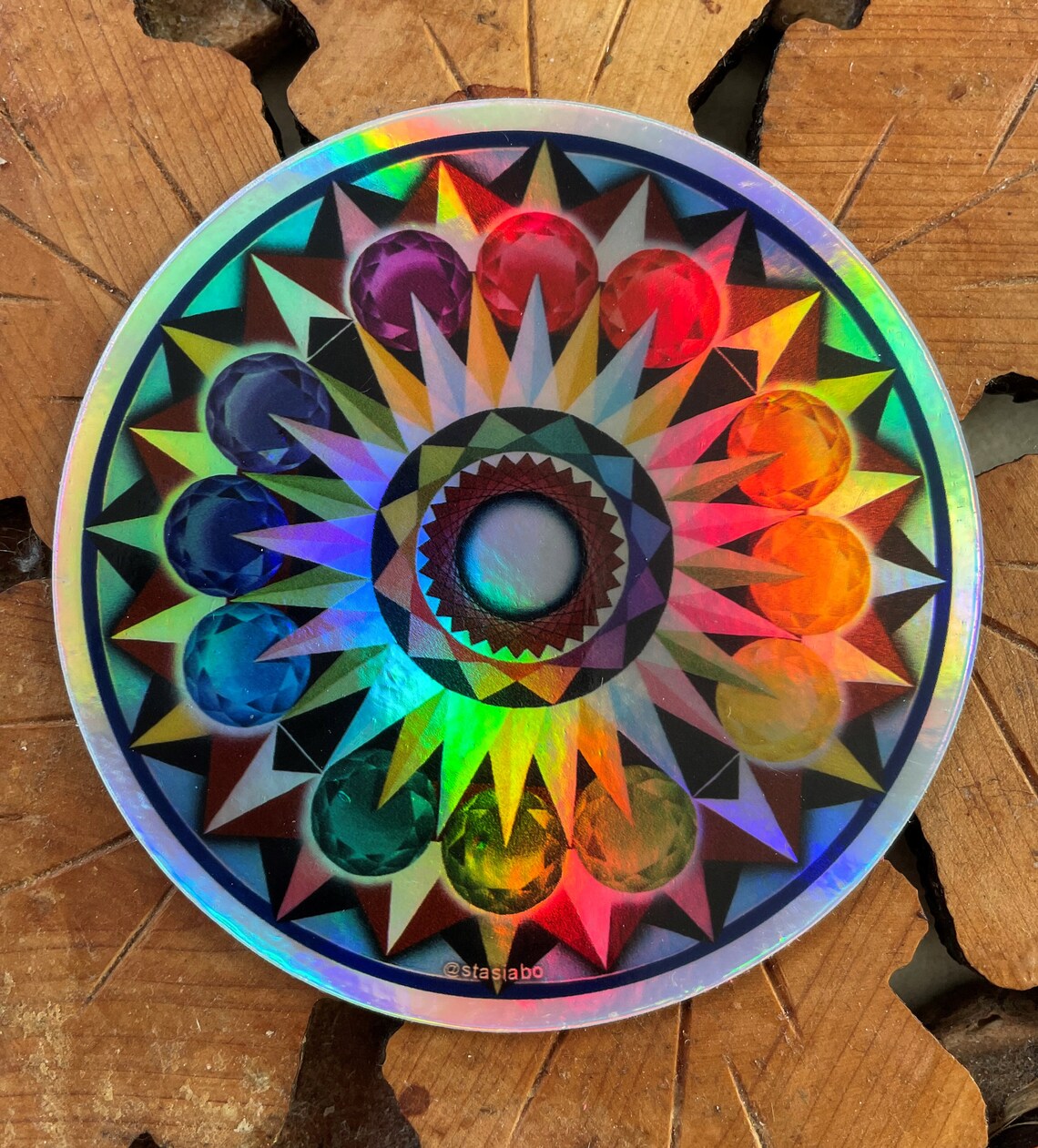Infinity Portal Art Sticker - Etsy