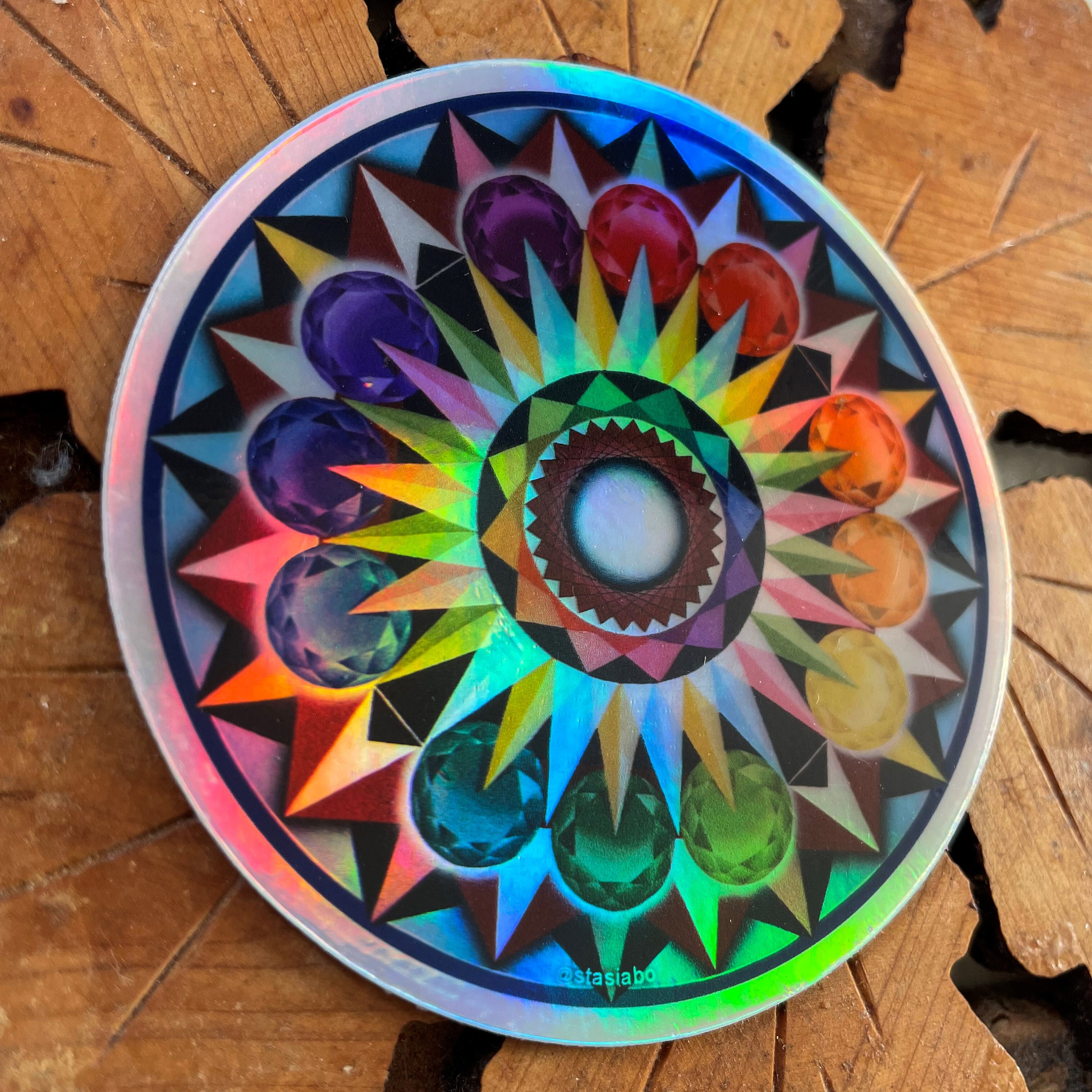Infinity Portal Art Sticker - Etsy