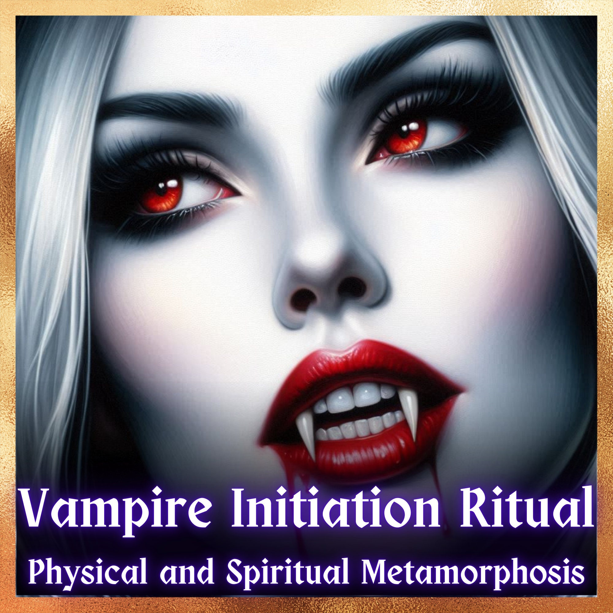 Vampire Transformation Ritual - Etsy