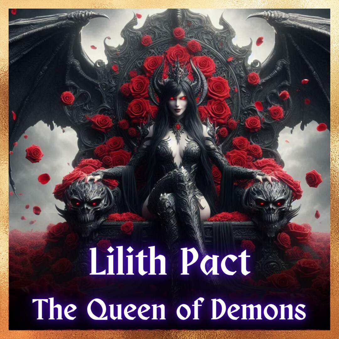 Pact With Lilith/the Queen of Demons - Etsy