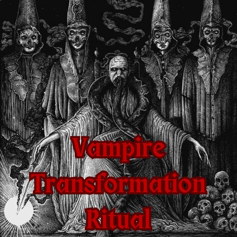 Vampire Transformation Ritual - Etsy