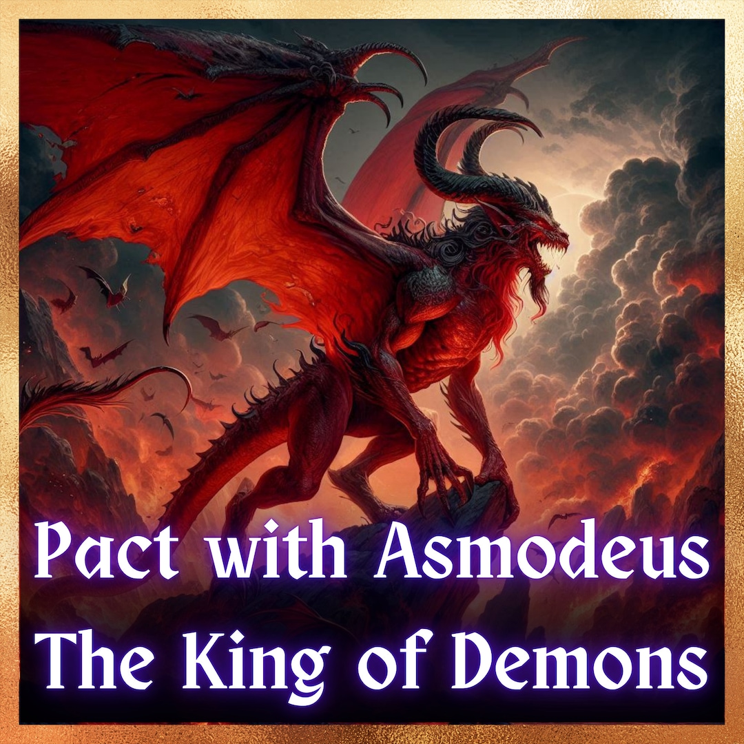 Pact With Asmodeus/the King of Demons - Etsy