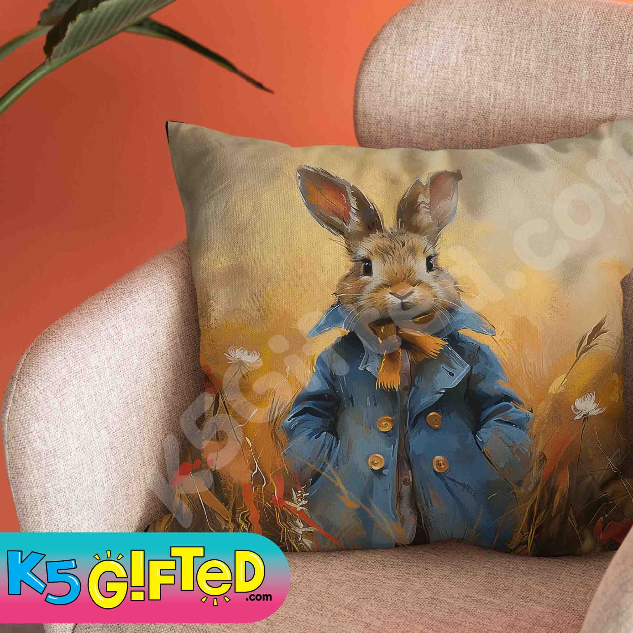 Beatrix Potter Peter Rabbit Pillow: Full or Case Only, Spun Polyester ...