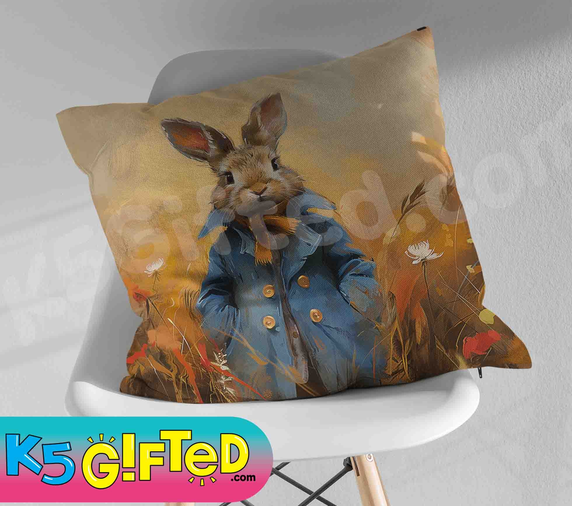 Beatrix Potter Peter Rabbit Pillow, Full Pillow or Case Only, Spun ...