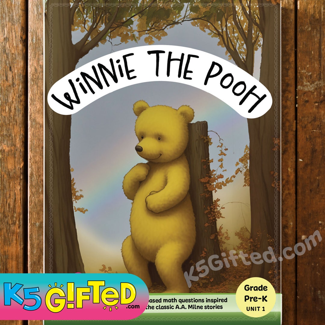 Winnie the Pooh Math Gifted Pre-k Unit 1 Preschool Math - Etsy