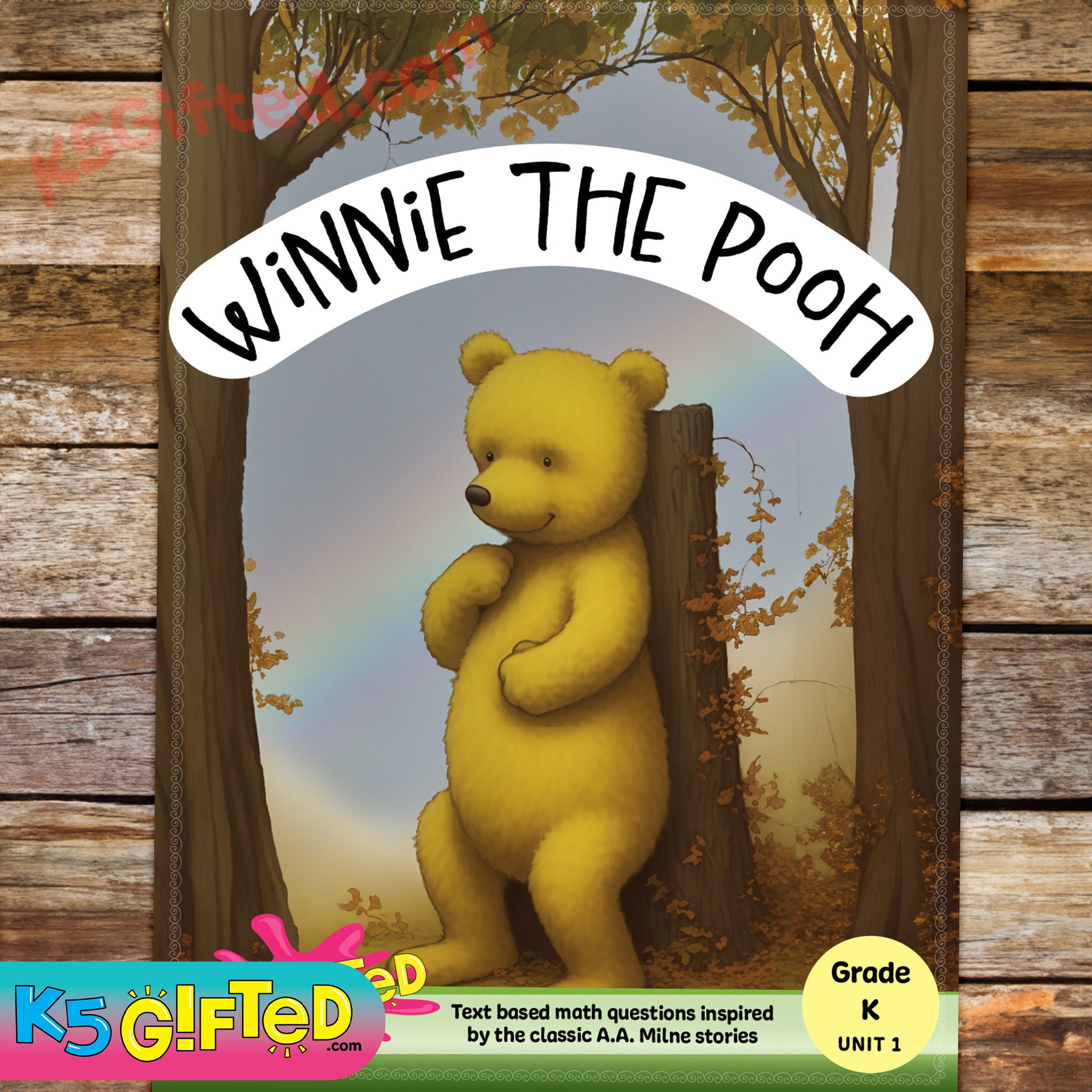 Winnie the Pooh Math Gifted Kindergarten Unit 1, Kindergarten Math ...