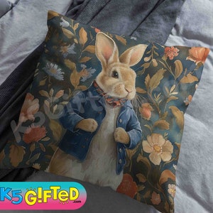Beatrix Potter Peter Rabbit Pillow, Full Pillow or Case Only, Spun ...