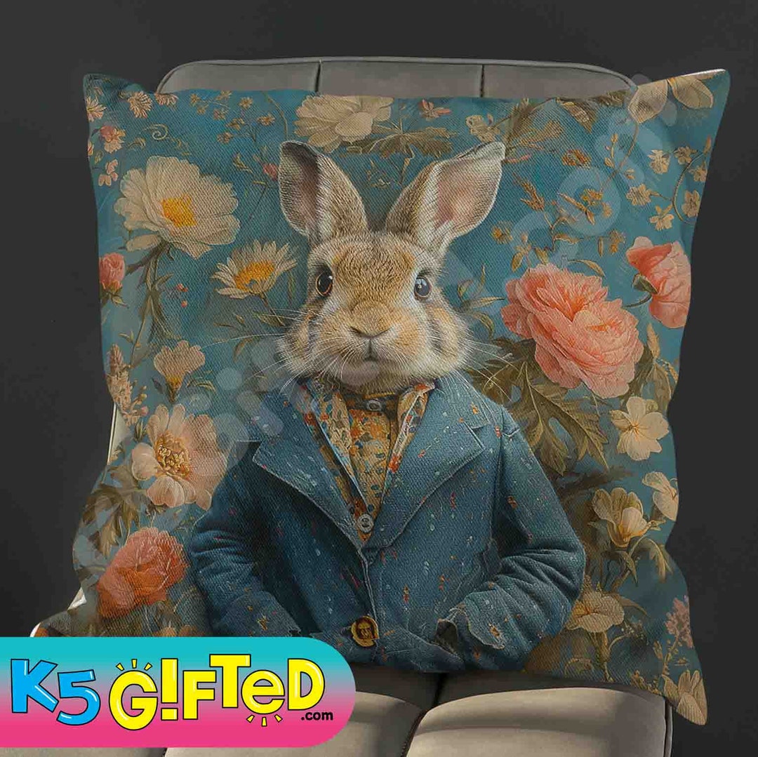 Beatrix Potter Peter Rabbit Pillow, Full Pillow or Case Only, Spun ...