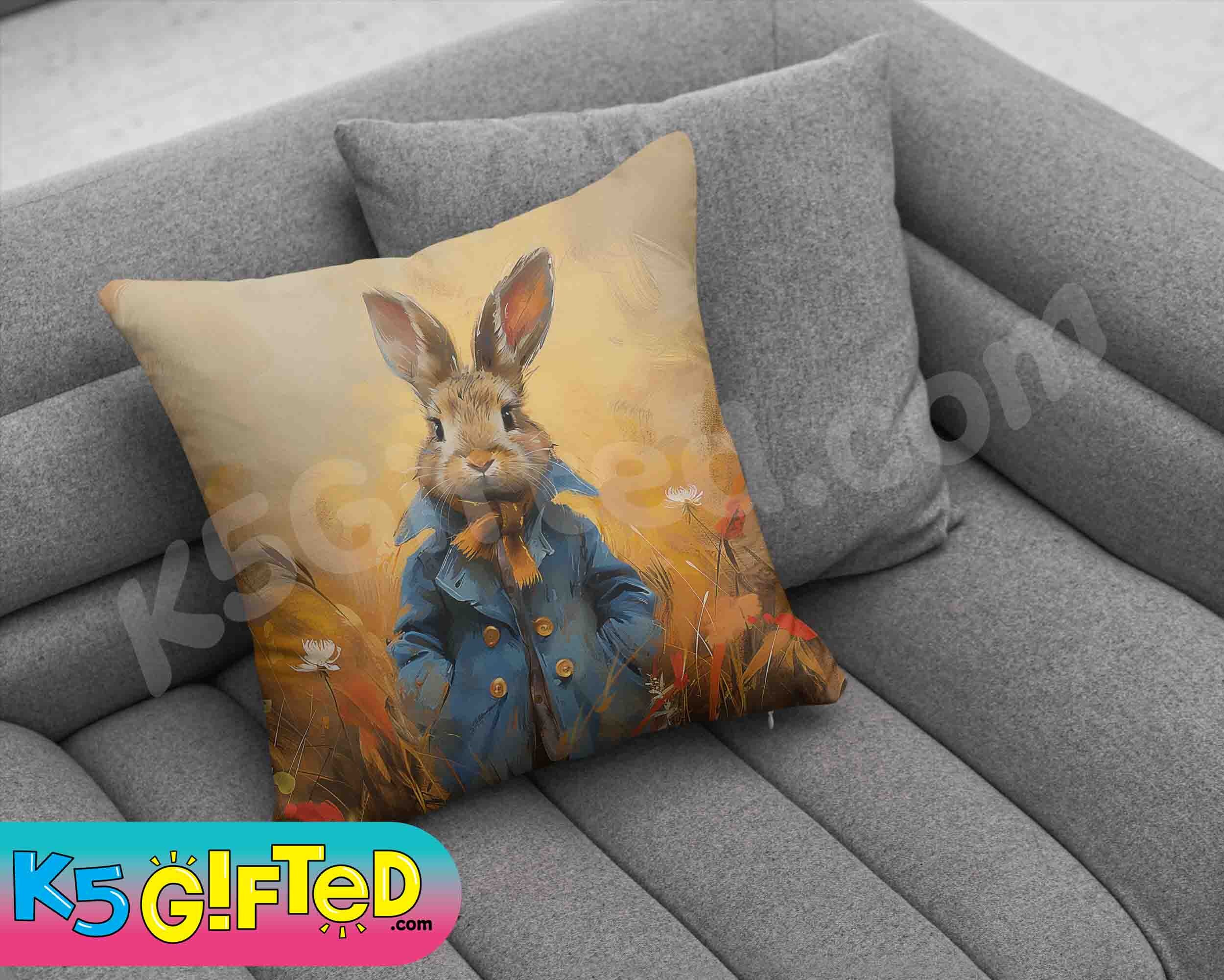 Beatrix Potter Peter Rabbit Pillow: Full or Case Only, Spun Polyester ...