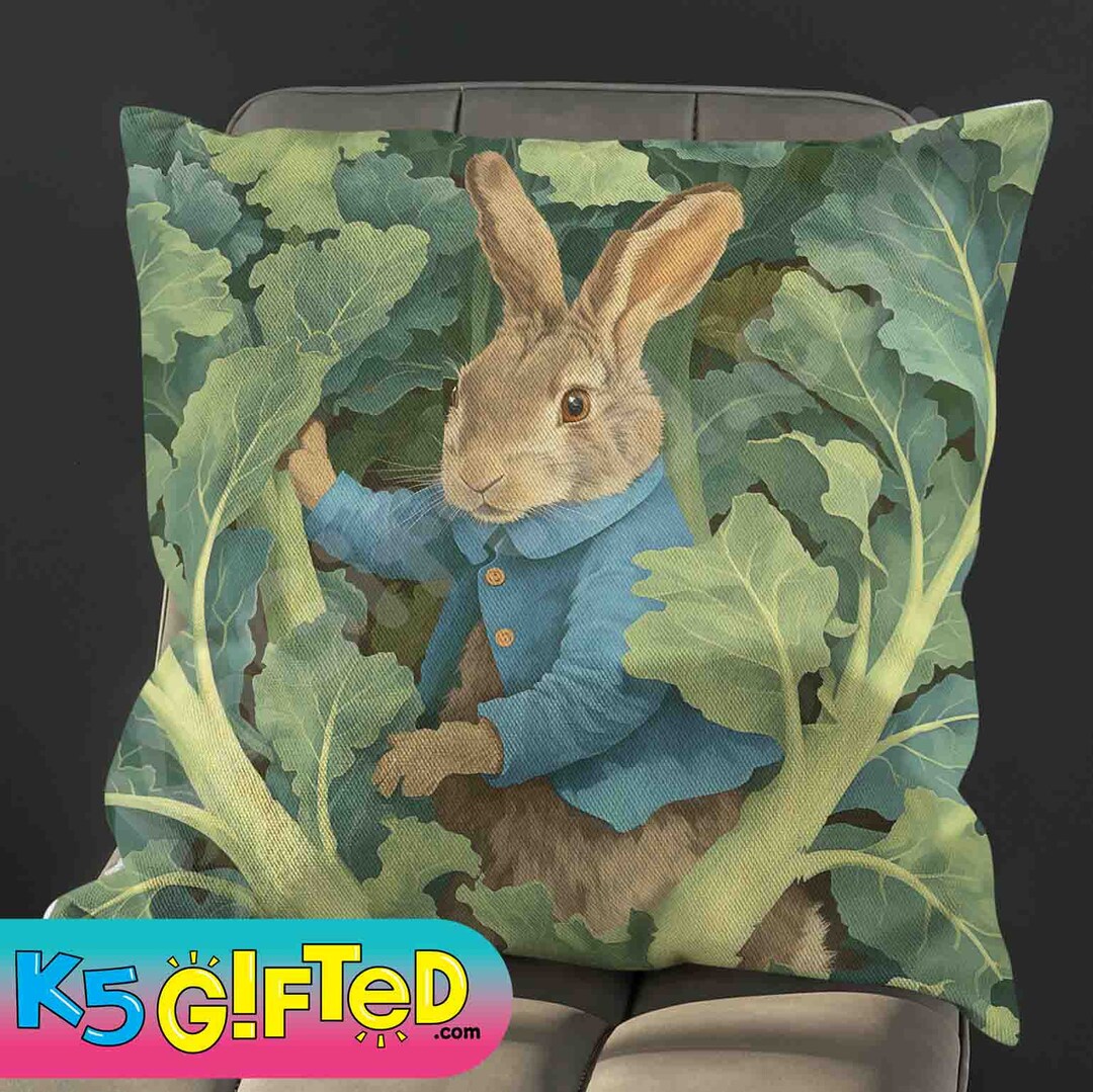 Beatrix Potter Peter Rabbit Pillow, Full Pillow or Case Only, Spun ...