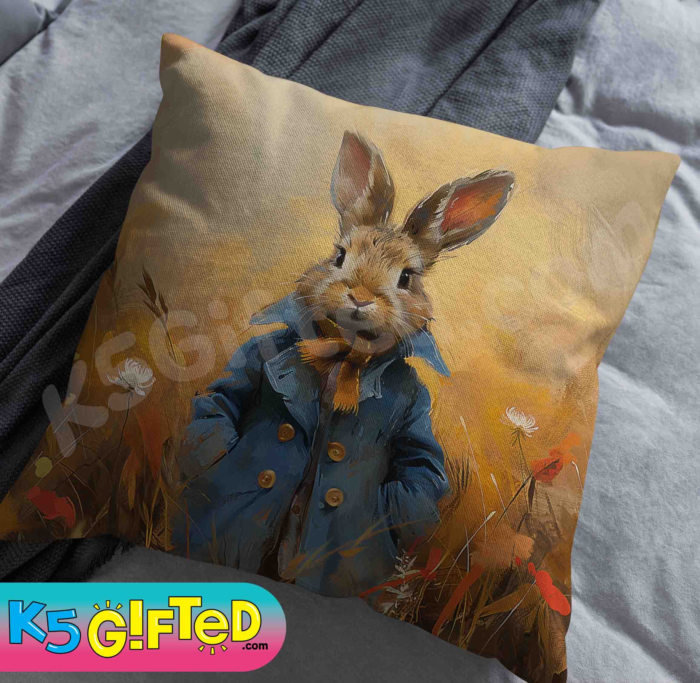Beatrix Potter Peter Rabbit Pillow: Full or Case Only, Spun Polyester ...