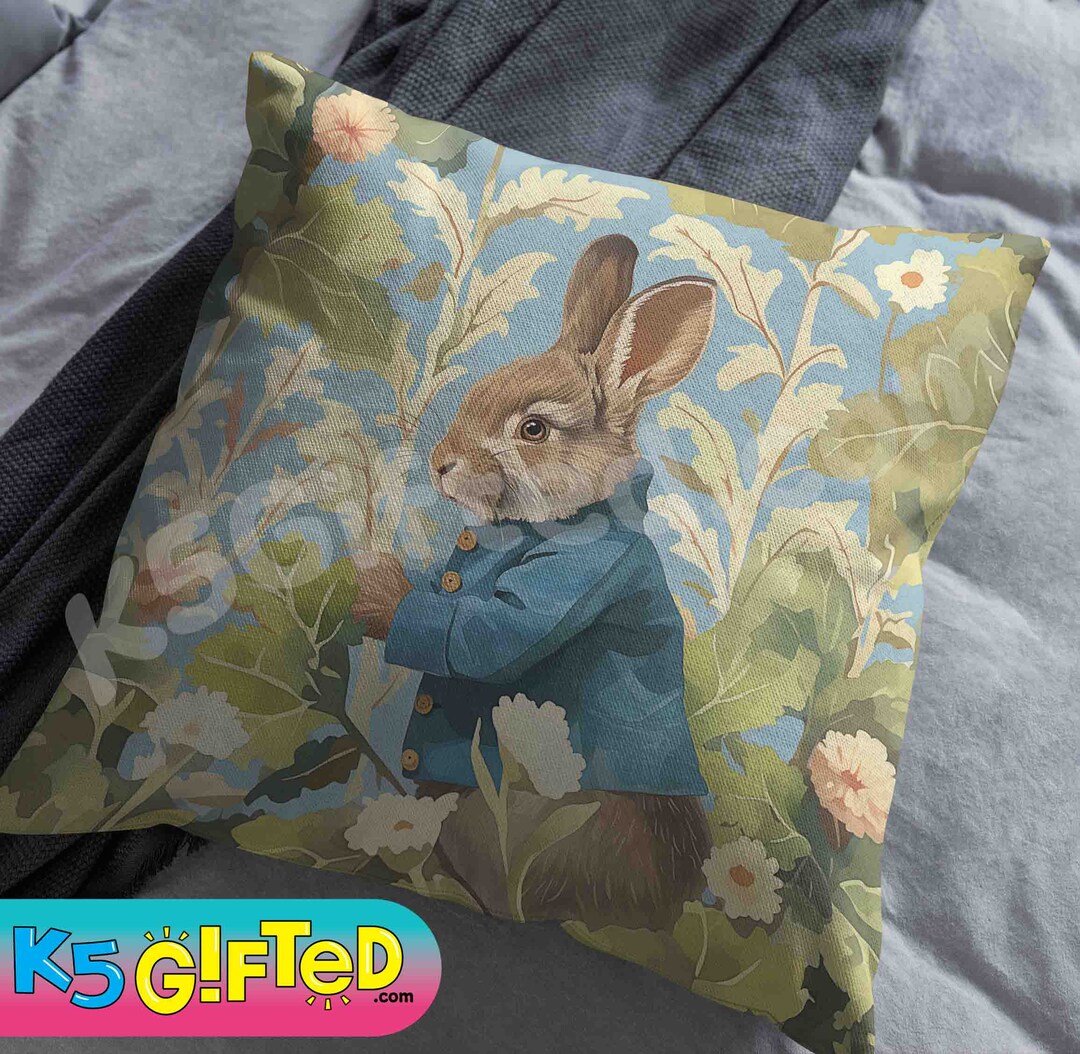 Beatrix Potter Peter Rabbit Pillow, Full Pillow or Case Only, Spun ...
