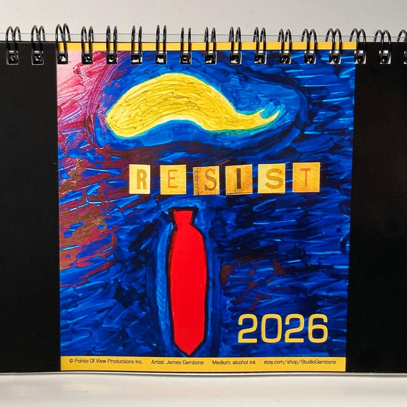 Resistance Calendar 2026 - Etsy
