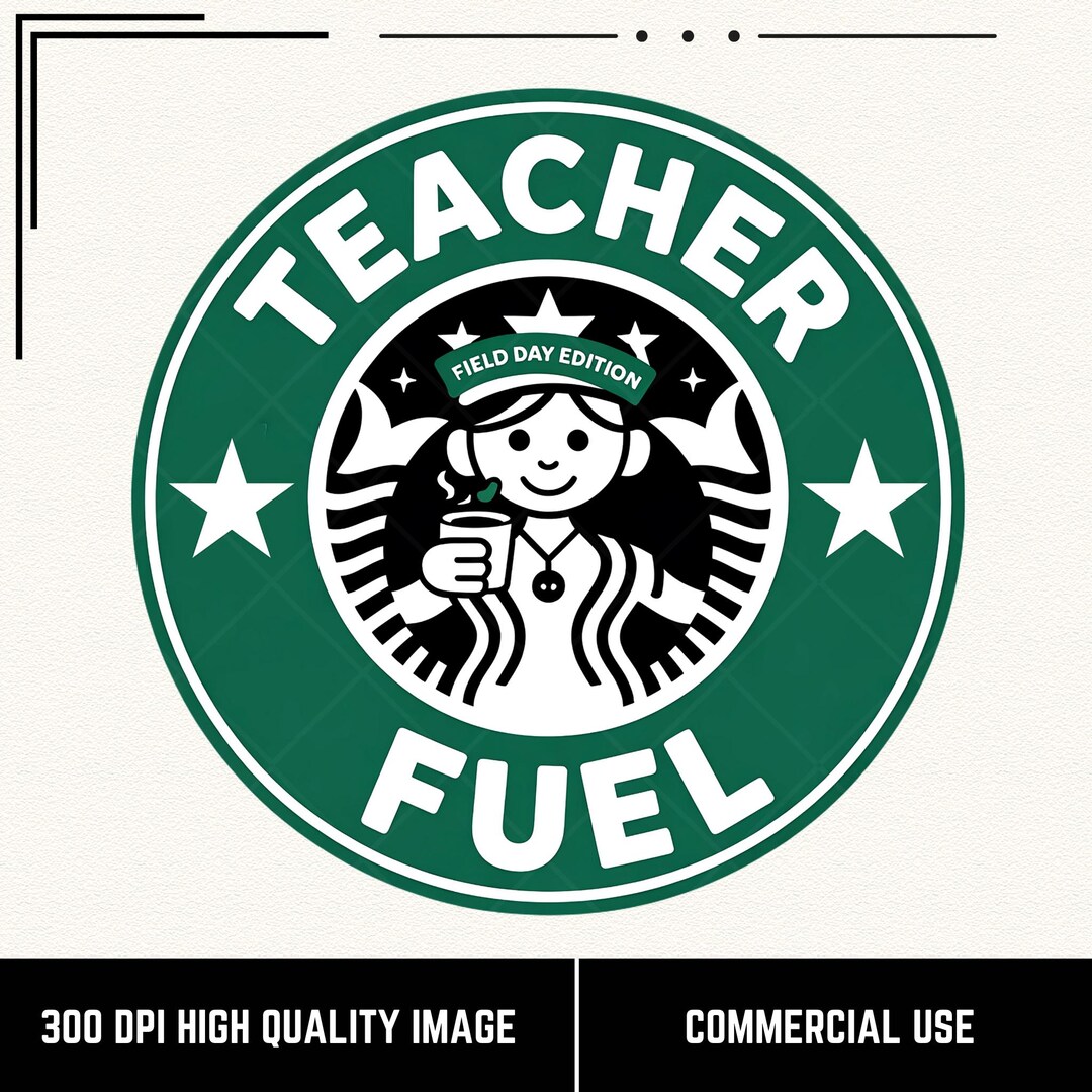 Teacher Fuel Coffee Cup PNG: Field Day Edition (digital Download) - Etsy