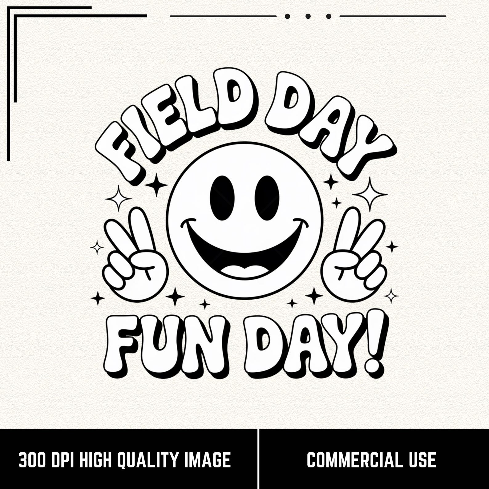 Field Day PNG, Fun Day Smiley Face Shirt PNG, Peace Sign Field Day ...