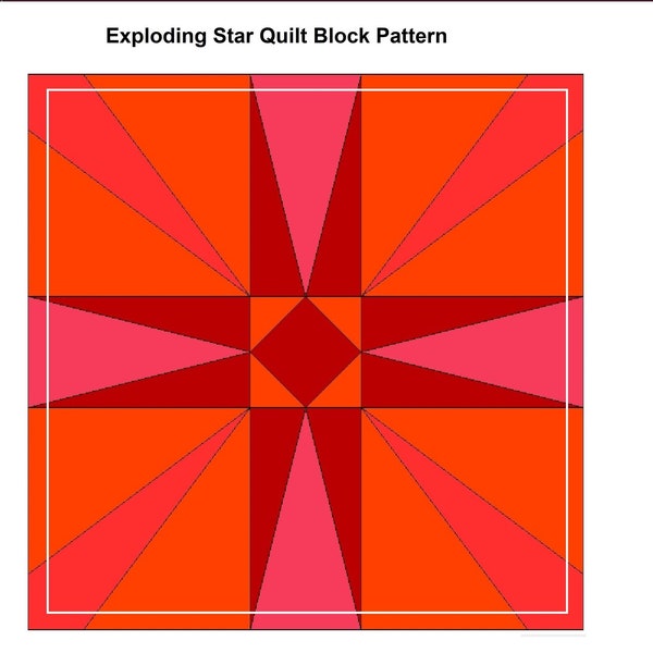 Seven Point Star - Etsy