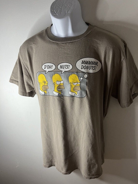 Vintage The Simpsons Changes Tag Homer Single Stitch … - Gem