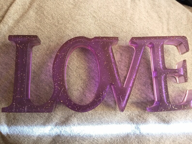 Free Standing Love Sign - Etsy