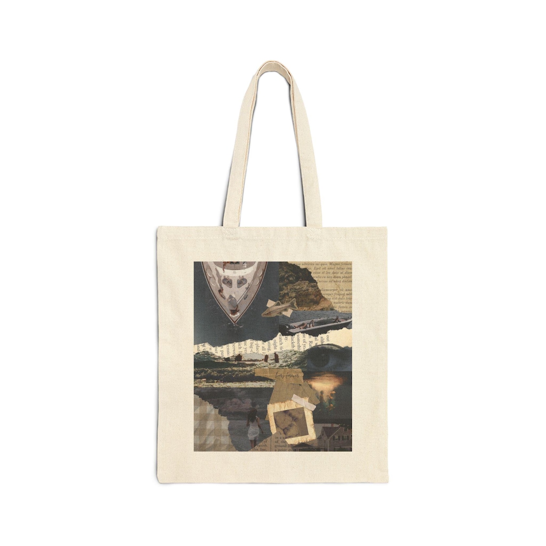 Cotton Canvas Tote Bag, We Were Liars Aesthetic, Ocean Beach Vacation ...