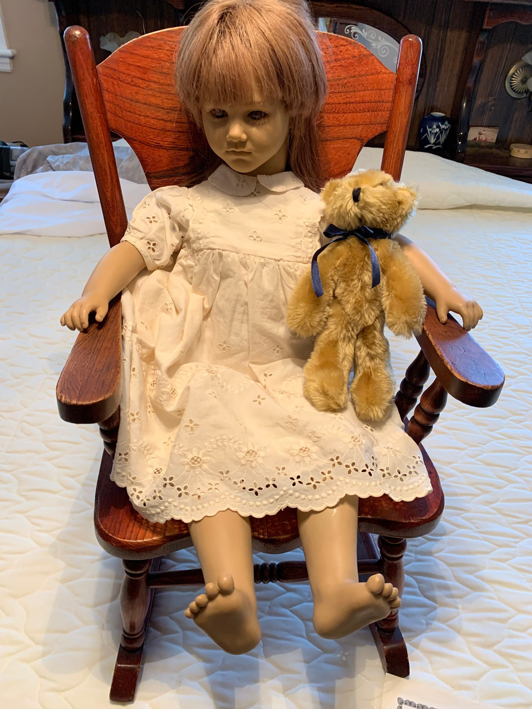 PAULA Annette Himstedts 26 Doll With Brown Bear - Etsy