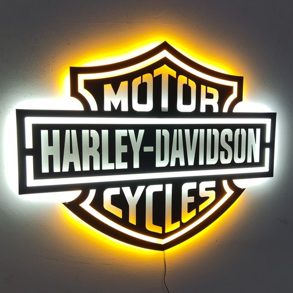Harley Davidson Sign - Etsy