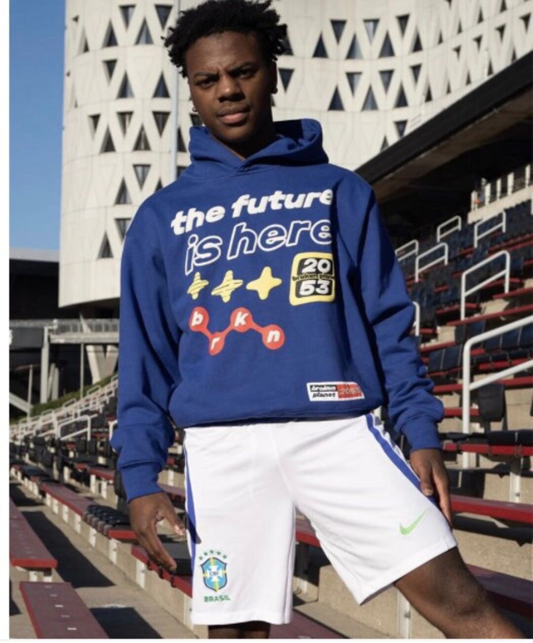 Rare Broken Planet Red Pullover Hoodie the Future is Here - Etsy