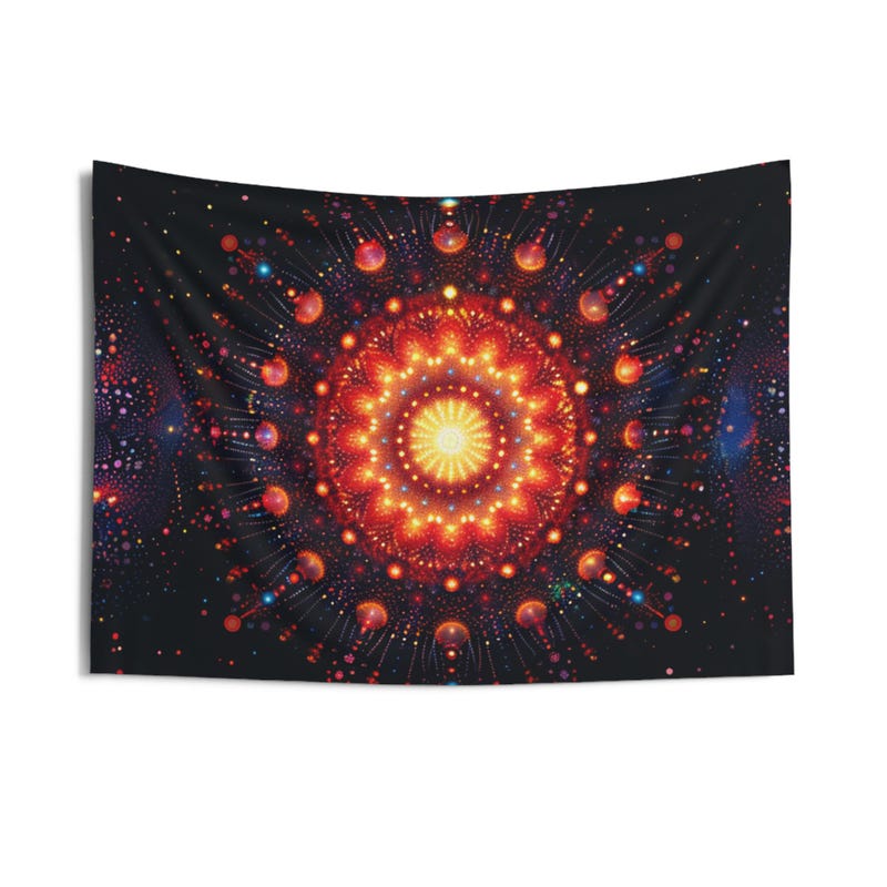 Mandala Tapestry - Etsy