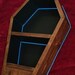 Handcrafted Halloween Coffin Shelves With Lights, Custom Made Coffins ...
