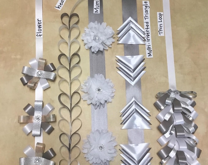 Customizable HOCO Mum Chain Braid: Homecoming Corsage Accessory - Etsy