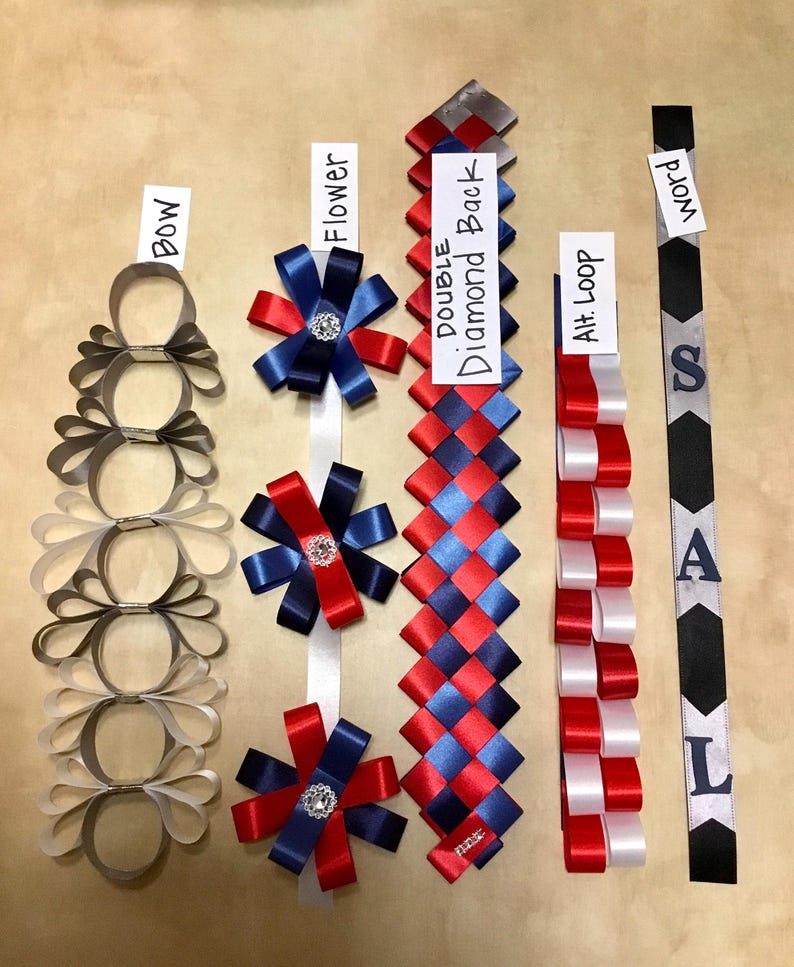 Custom, Made to Order HOCO Homecoming Senior Mum Corsage Braids ...