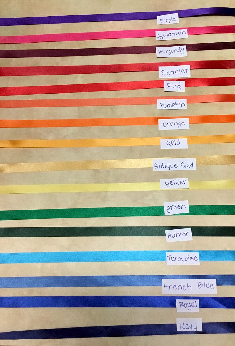 Custom HOCO Homecoming Mum Braid: Senior Photo Chain, Ribbon Colors - Etsy