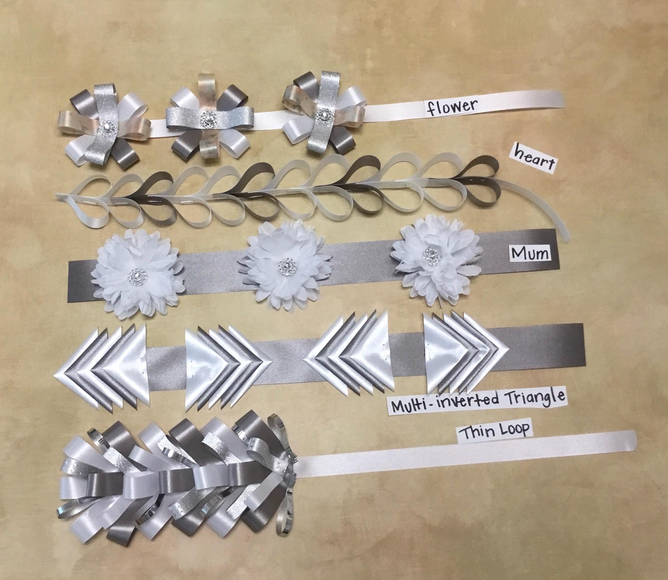 Customizable HOCO Mum Chain Braid: Homecoming Corsage Accessory - Etsy