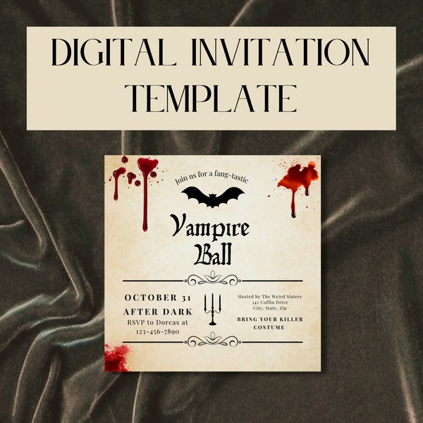 Vampire Party - Etsy