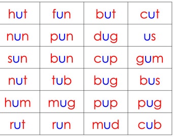 Montessori Phonetic Reading/3 Letter Phonetic Words/montessori ...