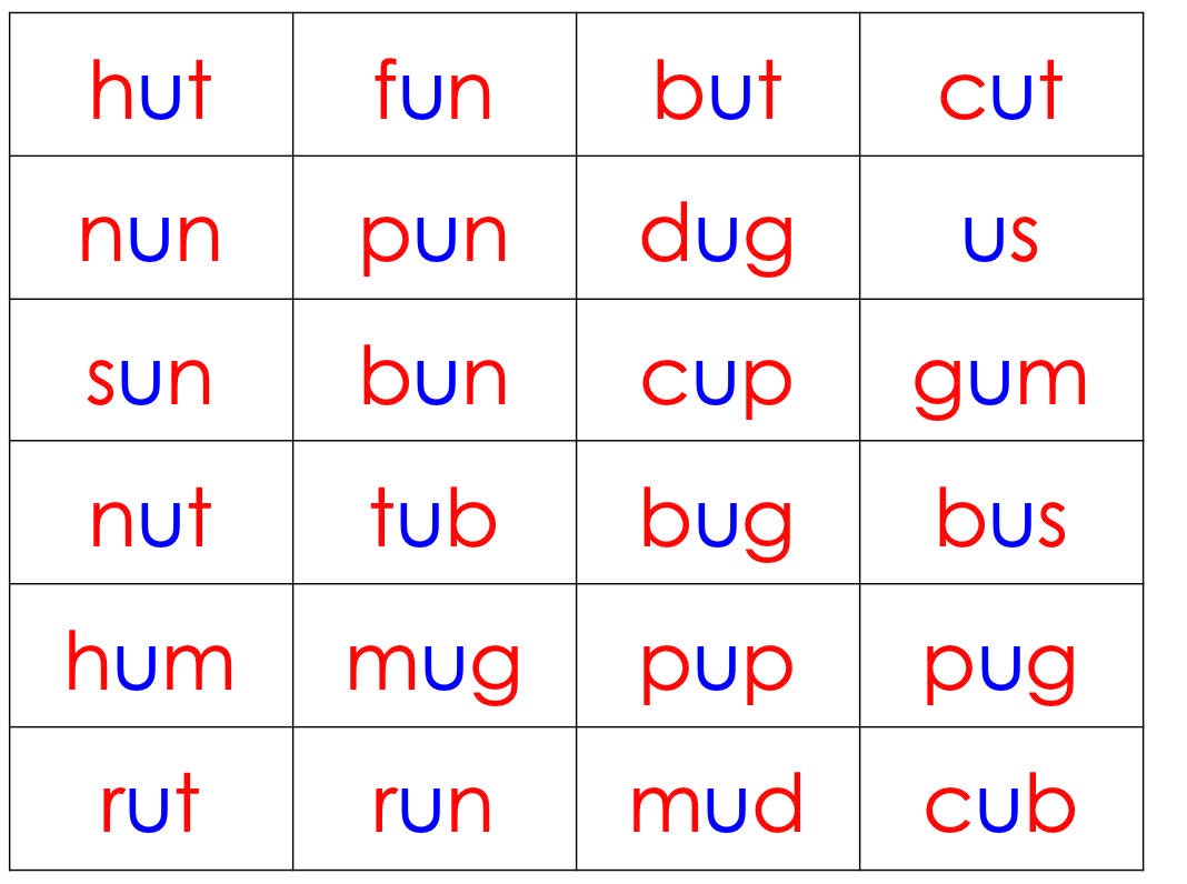 Montessori Phonetic Reading Cards - Etsy