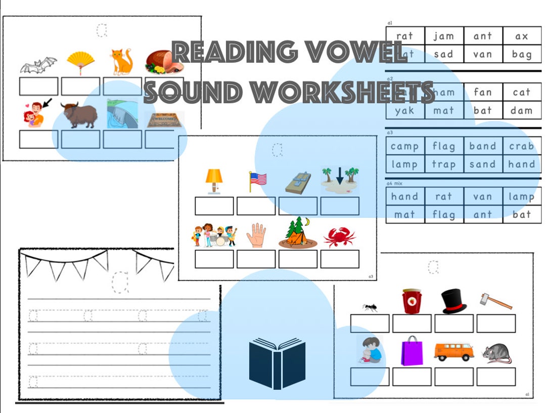 Short Vowel Sound Reading and Writing Practice Activities - Etsy