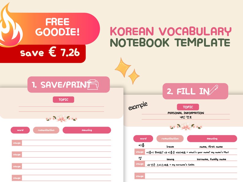 Printable Hangul Flashcards Memorize Korean Alphabet Quickly Visual ...