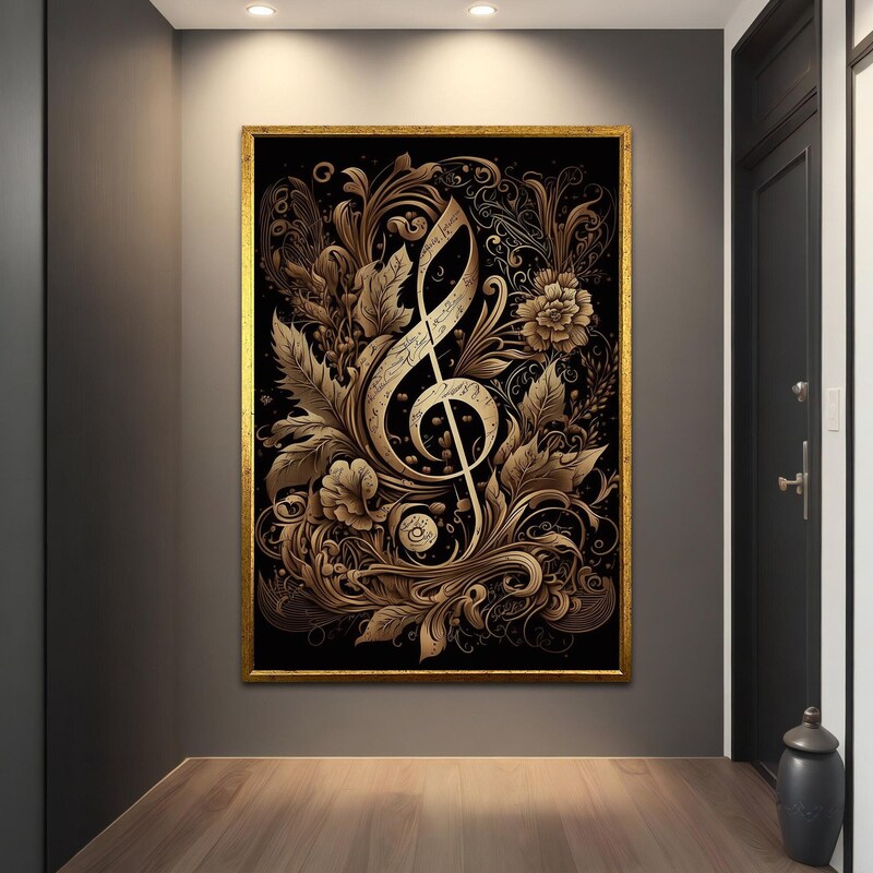 Abstract Music Art - Etsy