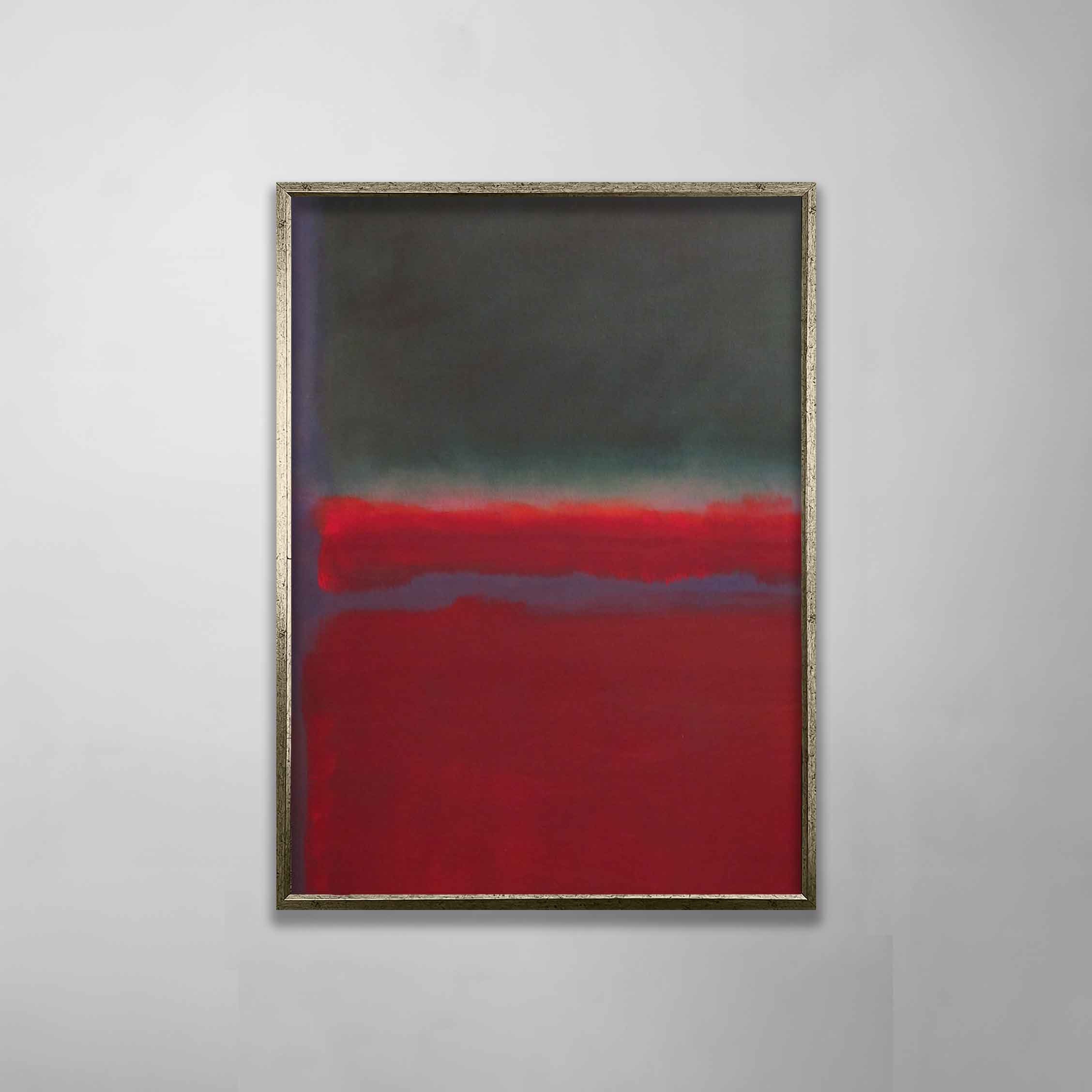 Mark Rothko Red Canvas Wall Art , Mark Rothko Production , Modern Wall ...