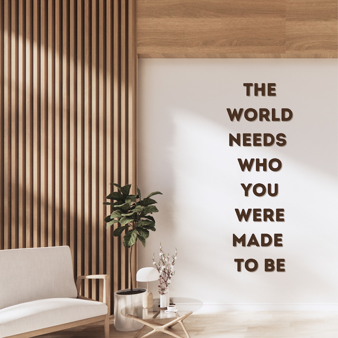 Wood Letters Wall Decoration, Wall Wood Stickers, Wooden Letters for ...