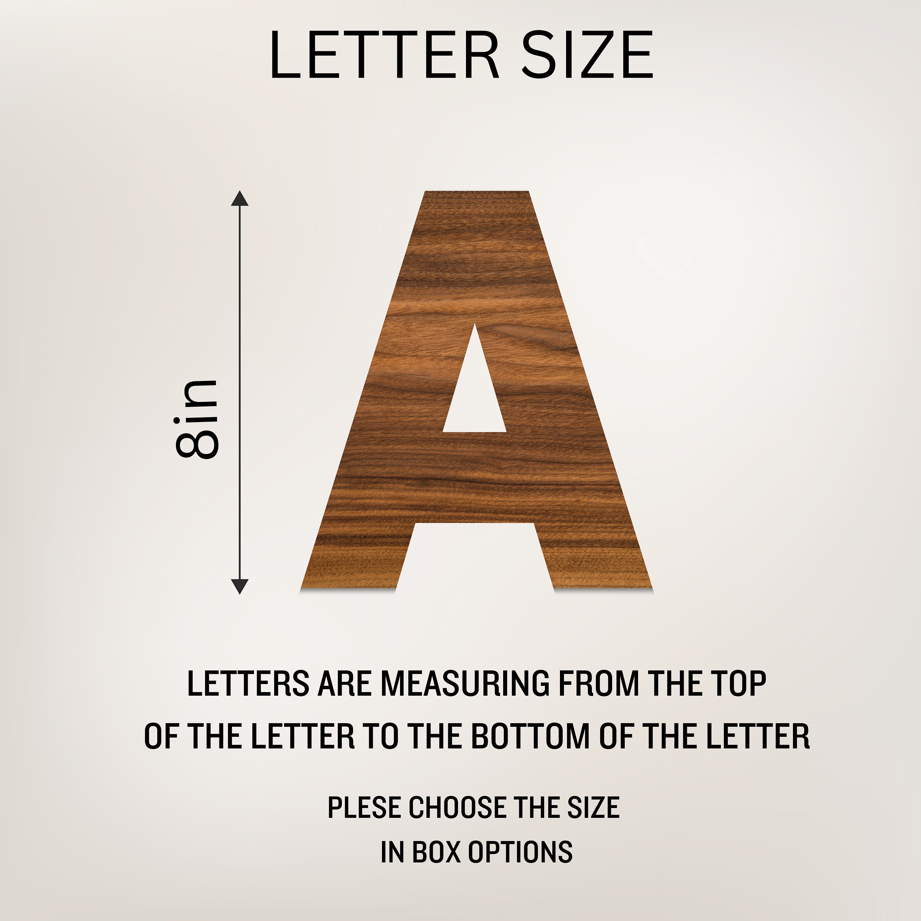 Wood Letters Wall Decoration, Wall Wood Stickers, Wooden Letters for ...