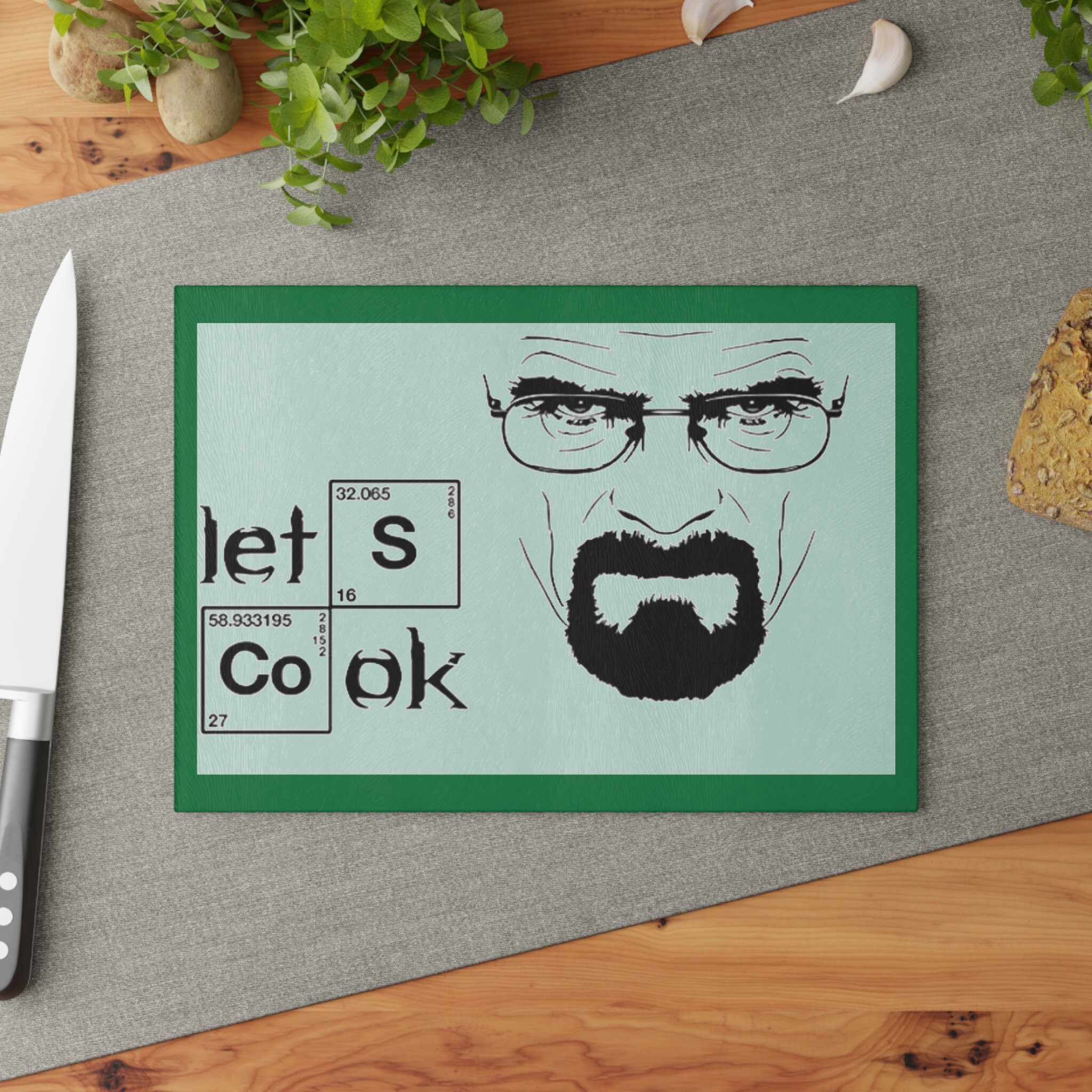 Breaking Bad Lets Cook Glass Cutting Board - Etsy