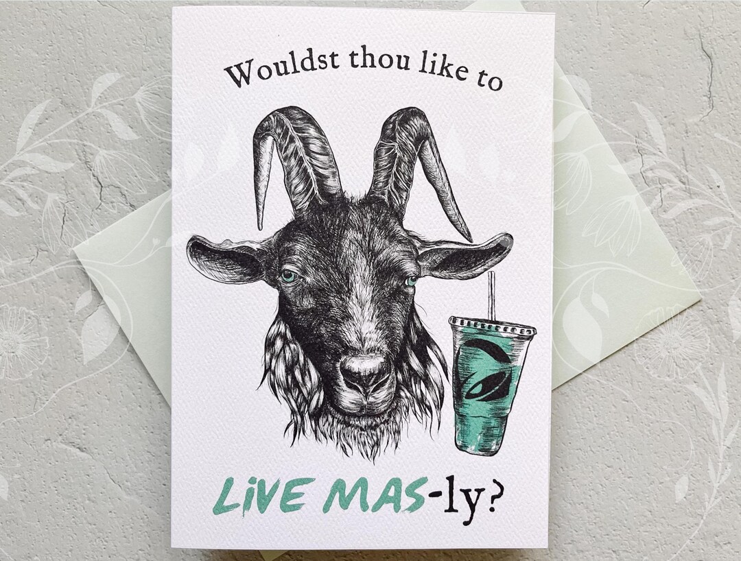 Black Phillip Taco Bell Card: the Witch Movie Quote (digital Download ...