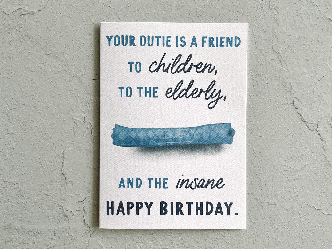 Printable Card | Severance TV Show Birthday Card | Outie Facts | Last ...